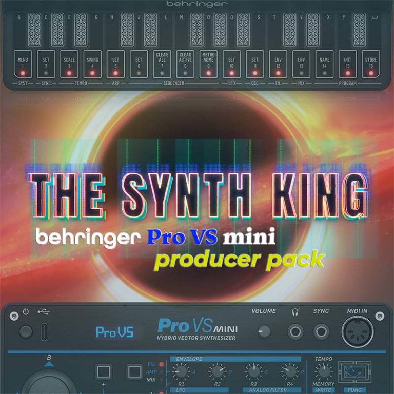 Behringer Pro VS mini: Synth King Producer Presets | Particular-Sound.de